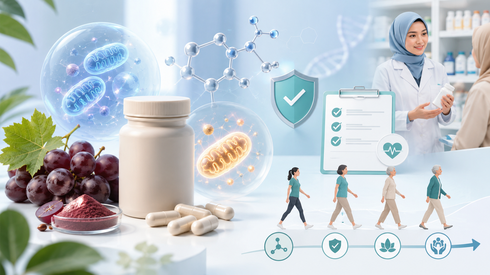 Suplemen Anti Aging NMN Dan Resveratrol: Apa Bukti Sains, Risiko Dan ...